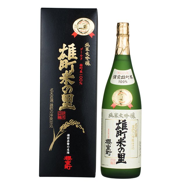 Special Selection of Sake Sakura Muromachi "Gold Omachi Rice Village ...